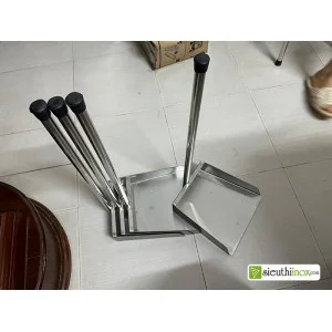 Hót rác inox loại dày, 25cm